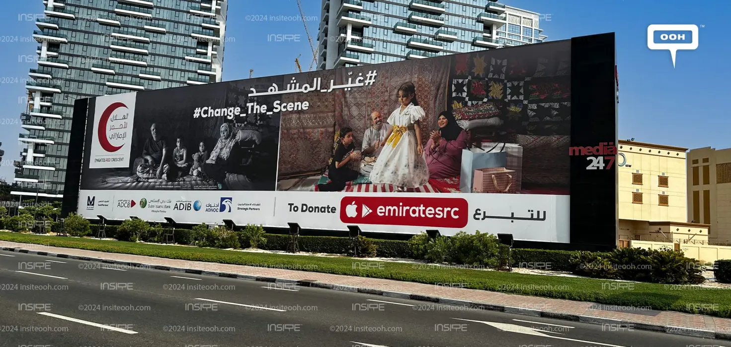 Changing the Scene, Emirates Red Crescent Launches OOH Campaign in ...