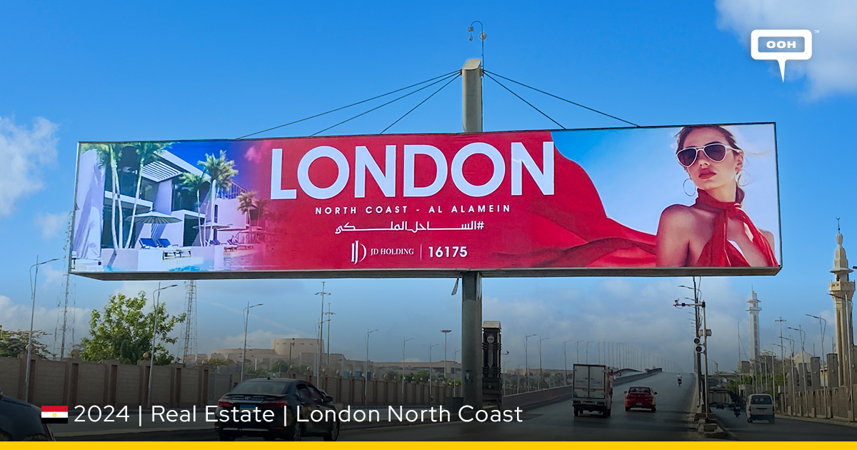 London North Coast - Al Alamein by JD Holding to Promote Royalty on Billboards - INSITE OOH ...