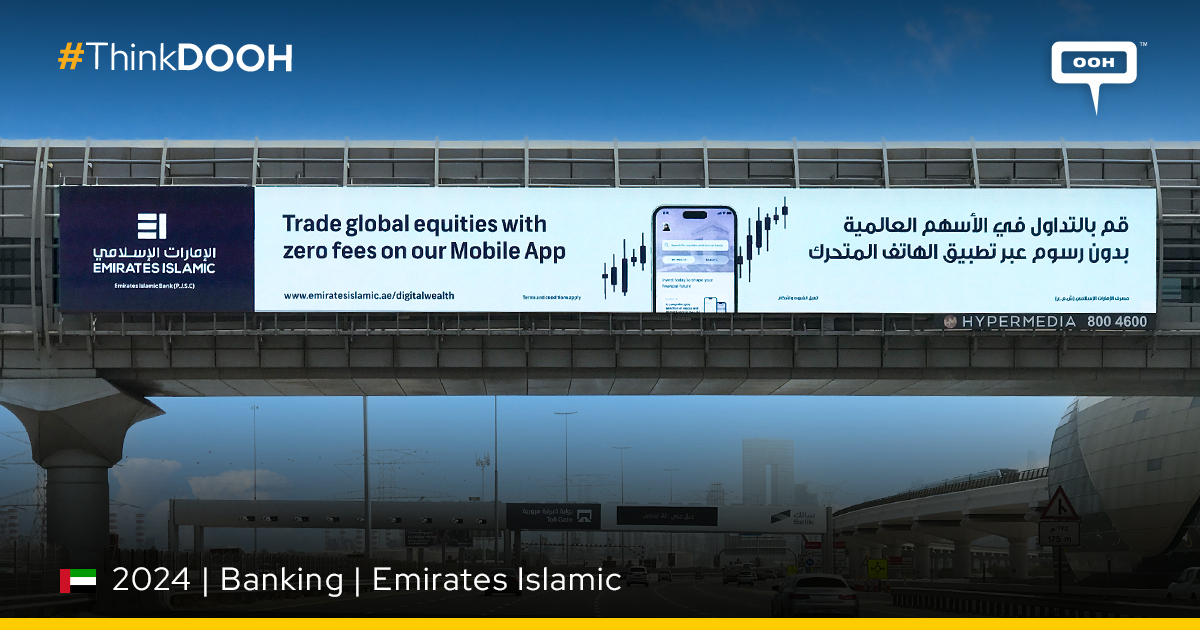 Emirates Islamic Promote Trading Global Equities through D/OOH ...