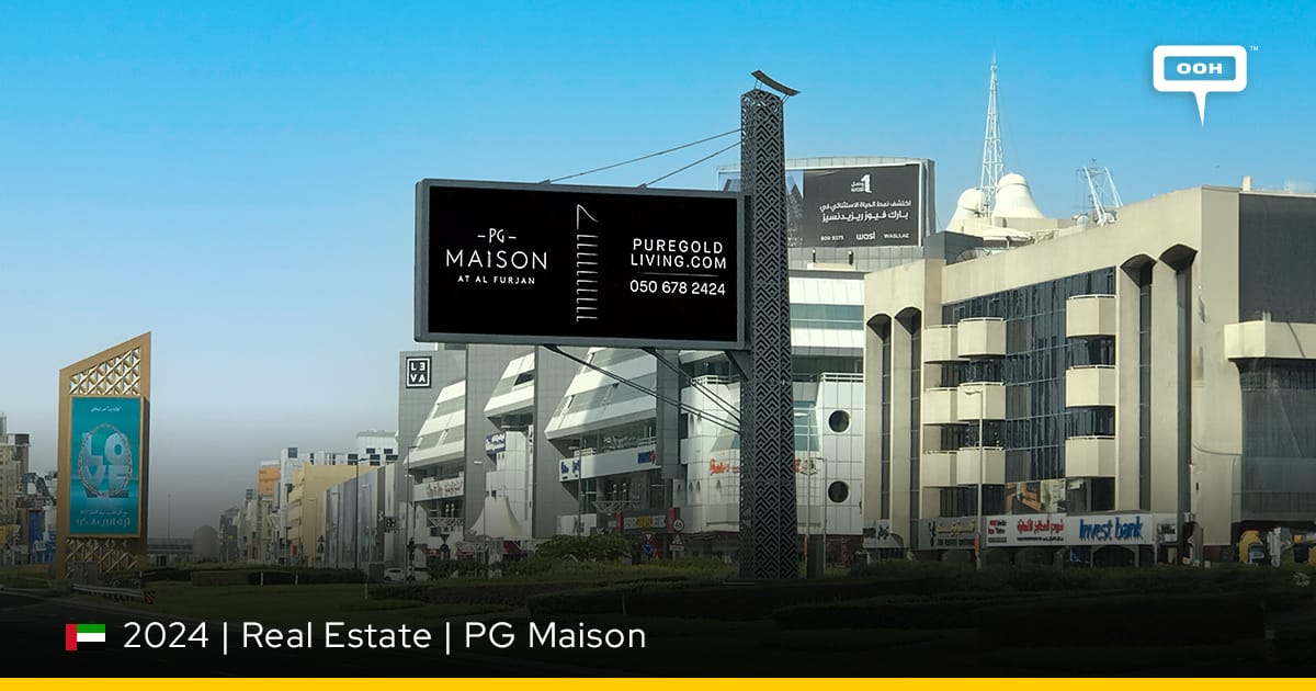 PG Maison Rises as Elegantly as Ever on UAE's Out-of-Home Billboards ...