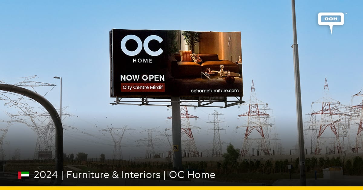 OC Home’s New Hub at CityCentre Mirdif Spotted on OOH Ad - INSITE OOH Media Platform