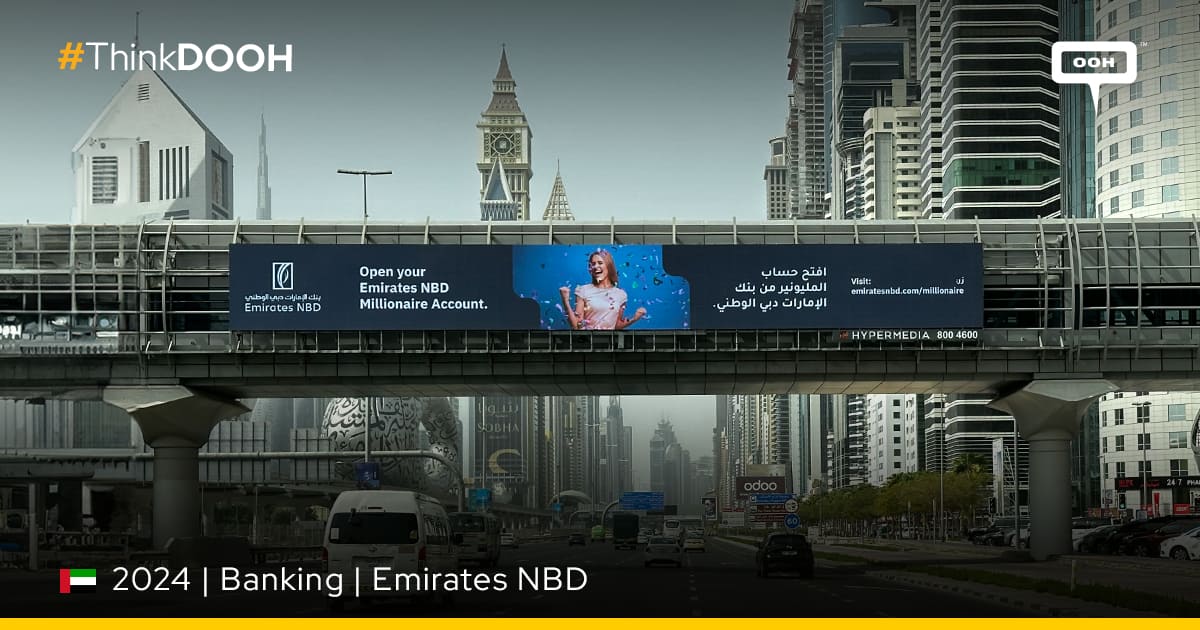 Emirates NBD Launches Creative Concept Campaign on Dubai's D/OOH ...