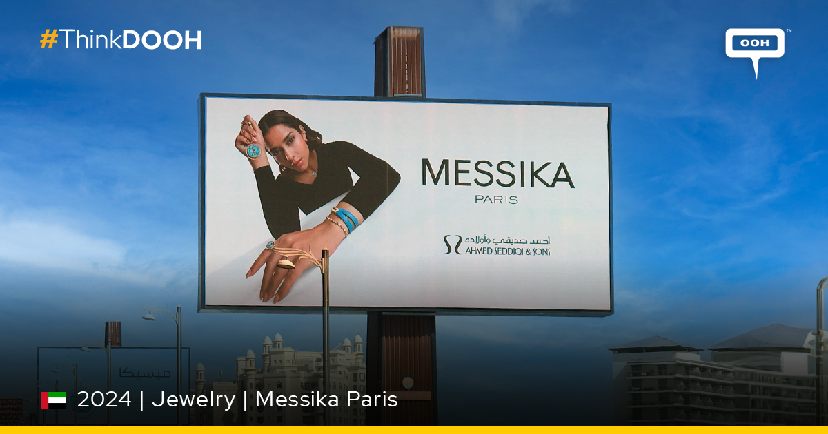 Messika Paris’s Lucky Move Diamond Collection Sparkles on Dubai’s D/OOH ...