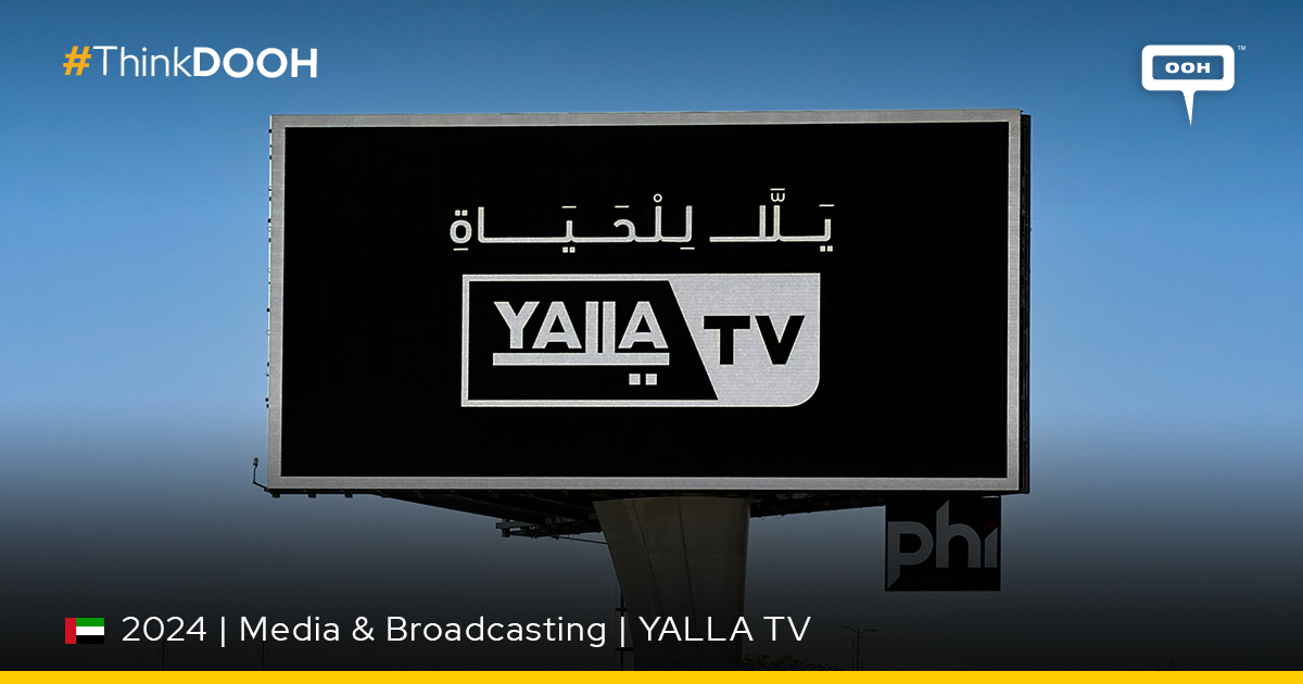 YALLA TV Enhances Media Presence with DOOH Engagement in Dubai - INSITE OOH Media Platform