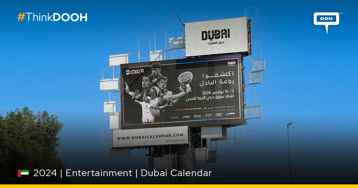 Dubai Calendar Brings Electrifying Showdown on DOOH features DUBAI ...