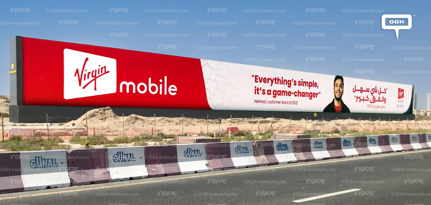 Virgin Mobile: Flexibility and Simplicity, an OOH Campaign in Dubai ...