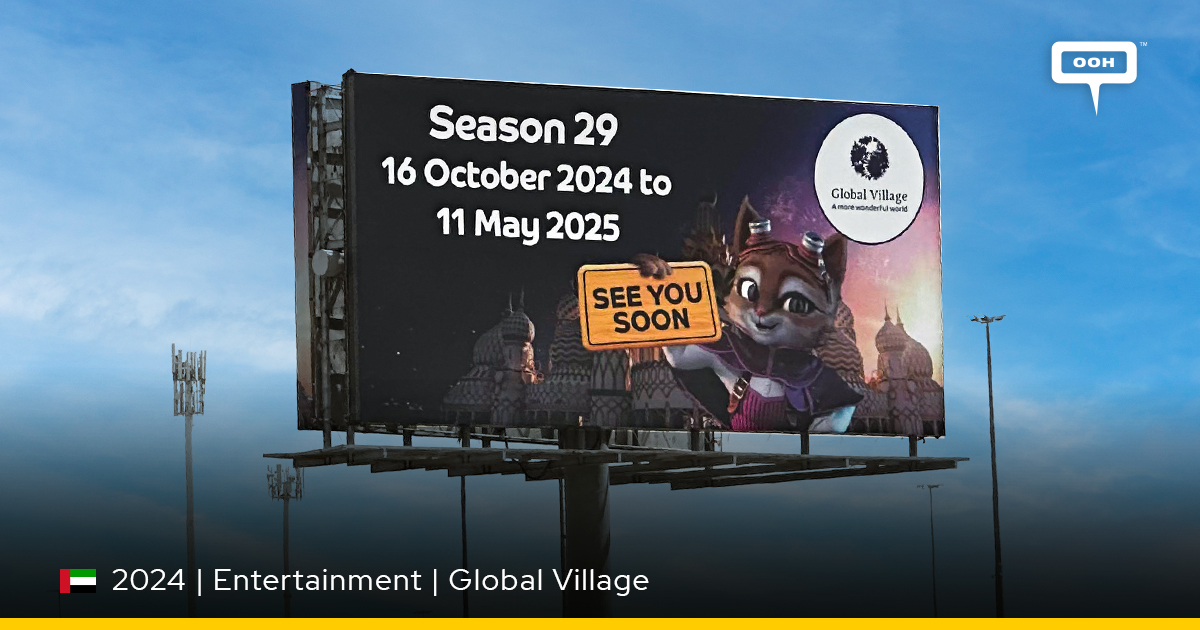 Global Village Unveils Season 29 with Playful Out-of-Home Campaign ...