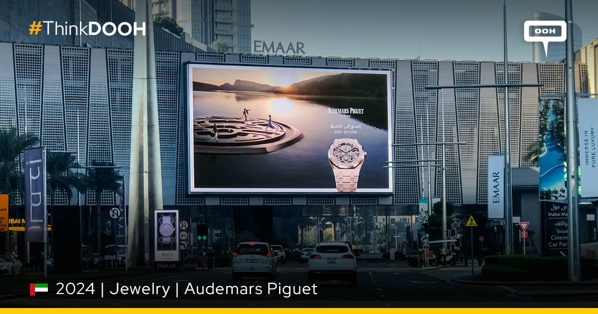Audemars Piguet Releases a DOOH Campaign in Dubai To "Seek Beyond" - INSITE OOH Media Platform