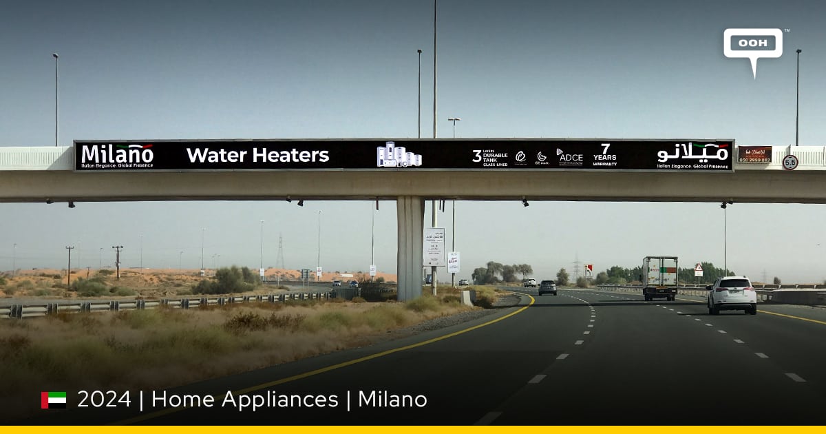 Milano Water Heaters New Out-of-Home Campaign in Emirates - INSITE OOH ...