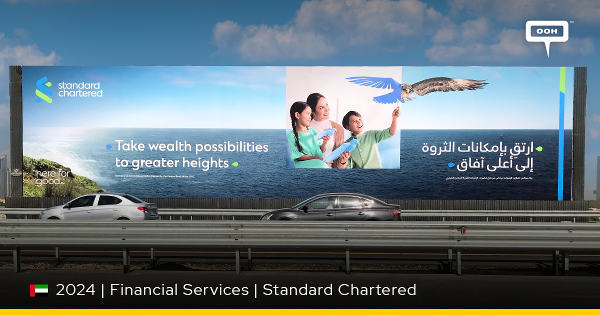 Standard Chartered’s Billboards Invite Dubai to Soar Higher with Wealth ...