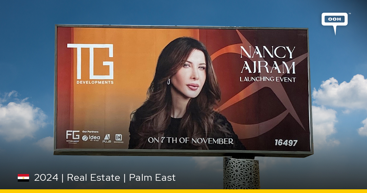 Nancy Ajram Stars the Launching Event of TG Developments on OOH - INSITE OOH Media Platform