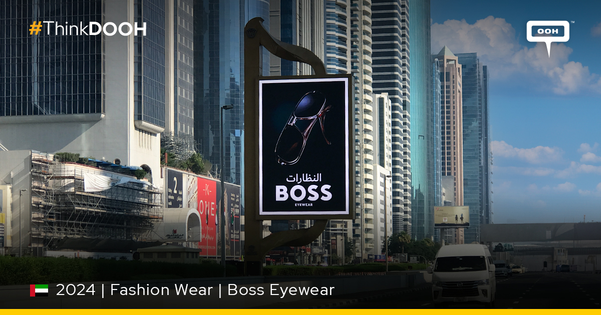 Boss Eyewear Unveils Sleek DOOH Campaign for the Trend-Setters - INSITE ...