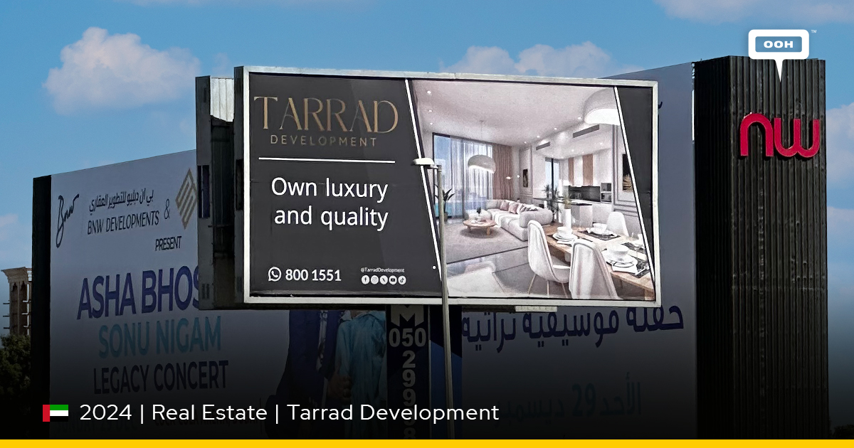 Discover the Splendor of Dubai Islands with Tarrad Development via OOH - INSITE OOH Media Platform