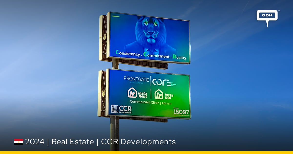 An OOH Advertising Campaign to Tell Us What CCR Developments Stands for! - INSITE OOH Media Platform