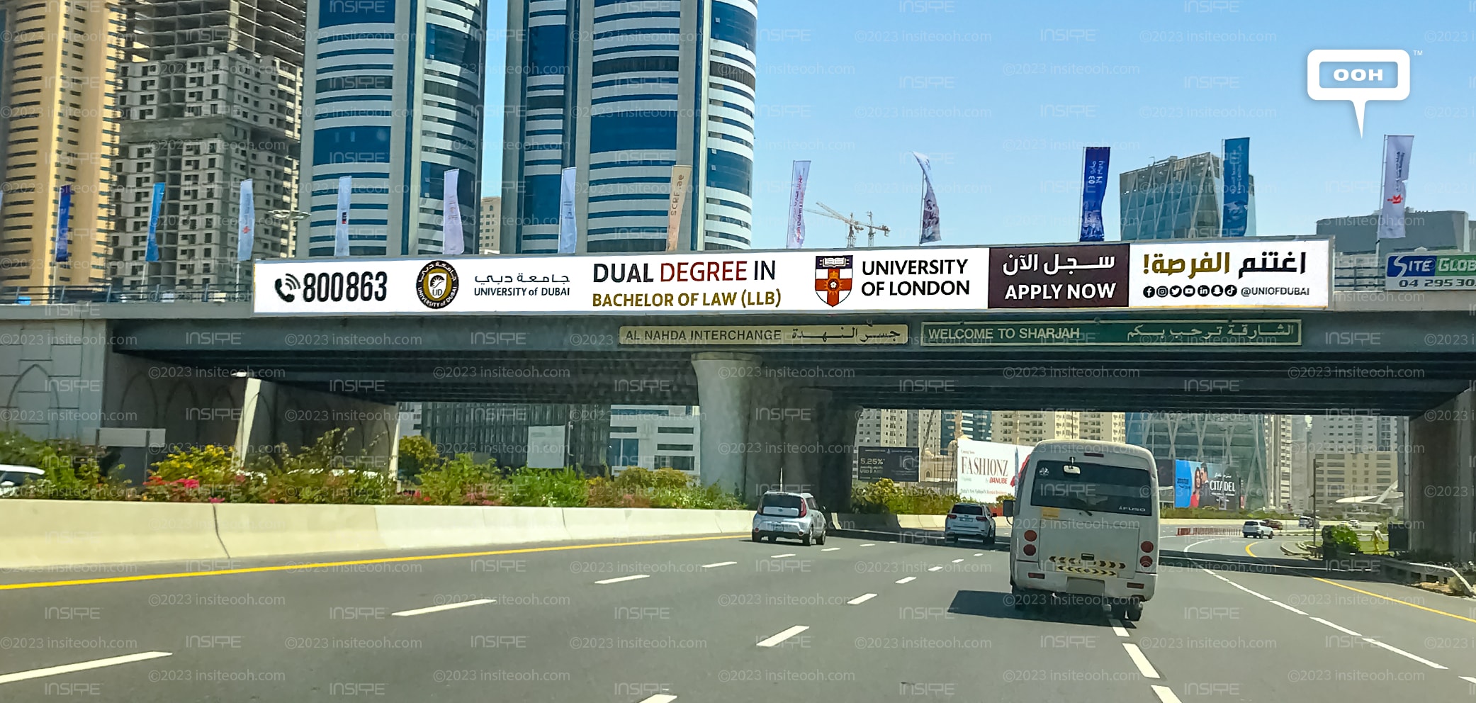 University of Dubai's OOH Campaign Promotes Dual Law Degree in the UAE ...