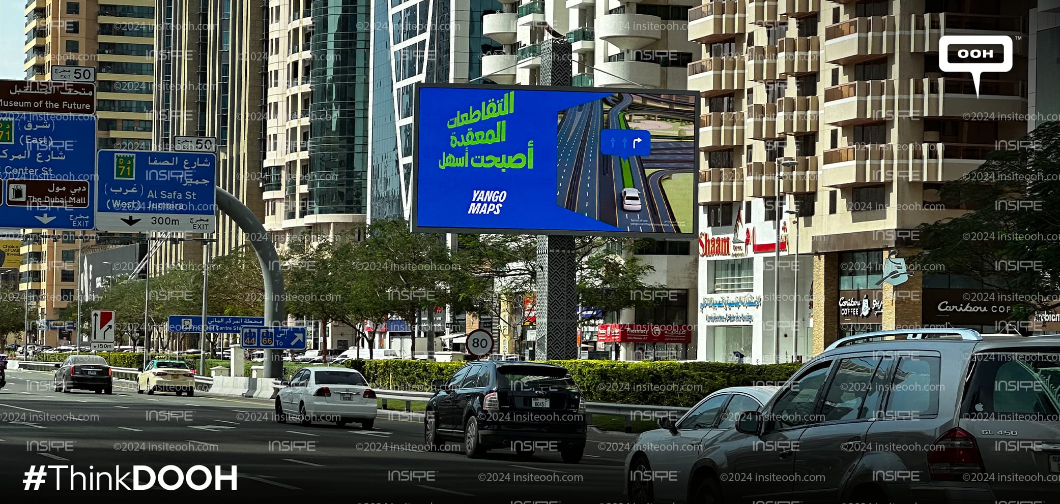 Yango Maps Highways, HIGHLY DETAILED Outdoor Campaign - INSITE OOH ...