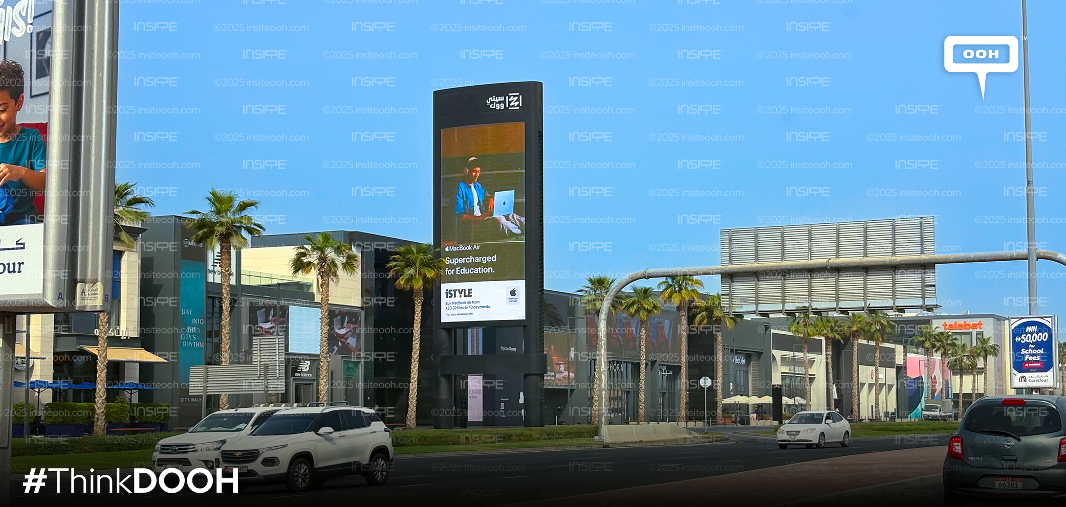 Apple and iSTYLE Return to UAE Roads with the MacBook Air - INSITE OOH Media Platform