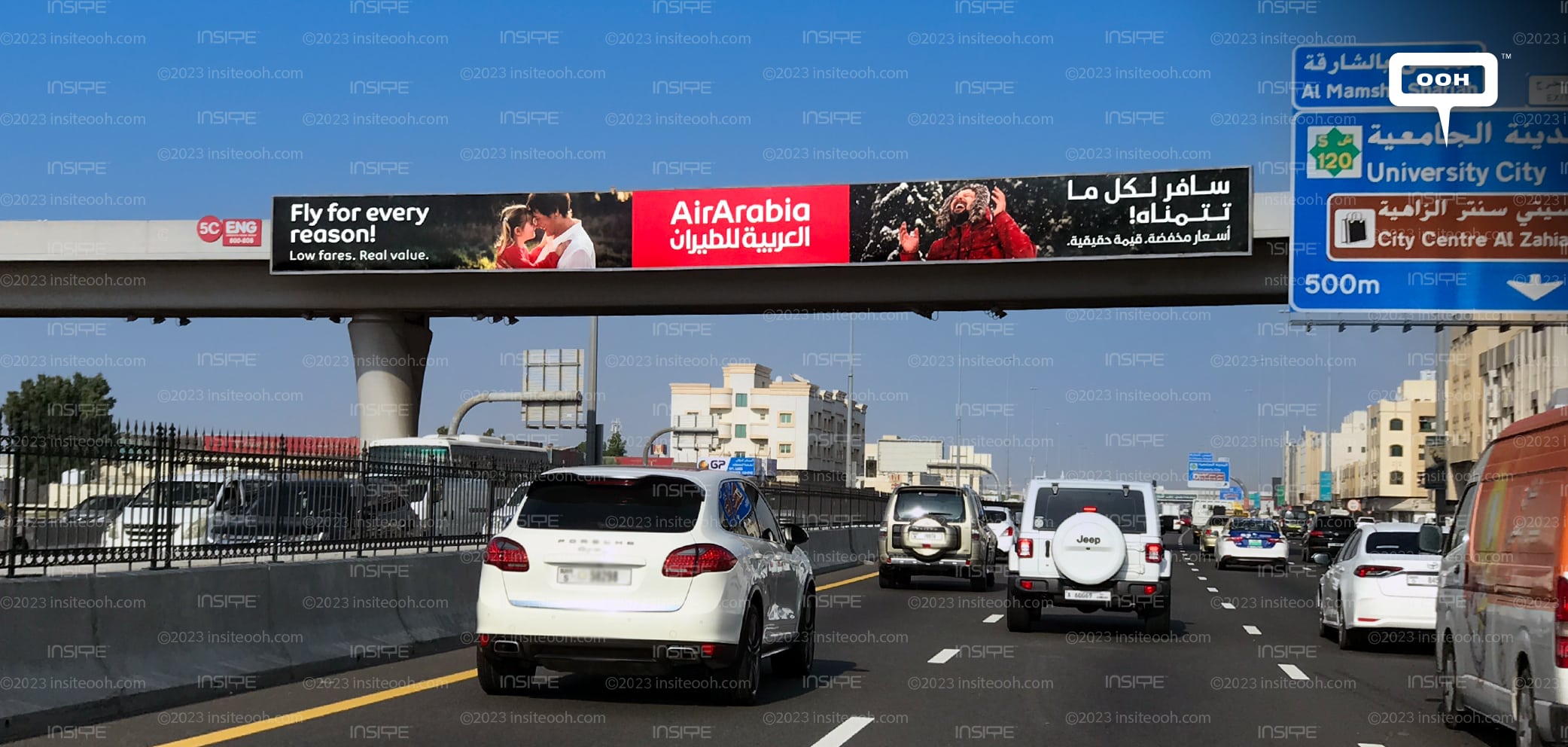 Air Arabia Affordable Flights to Visit the UAE's Outdoor Billboards ...