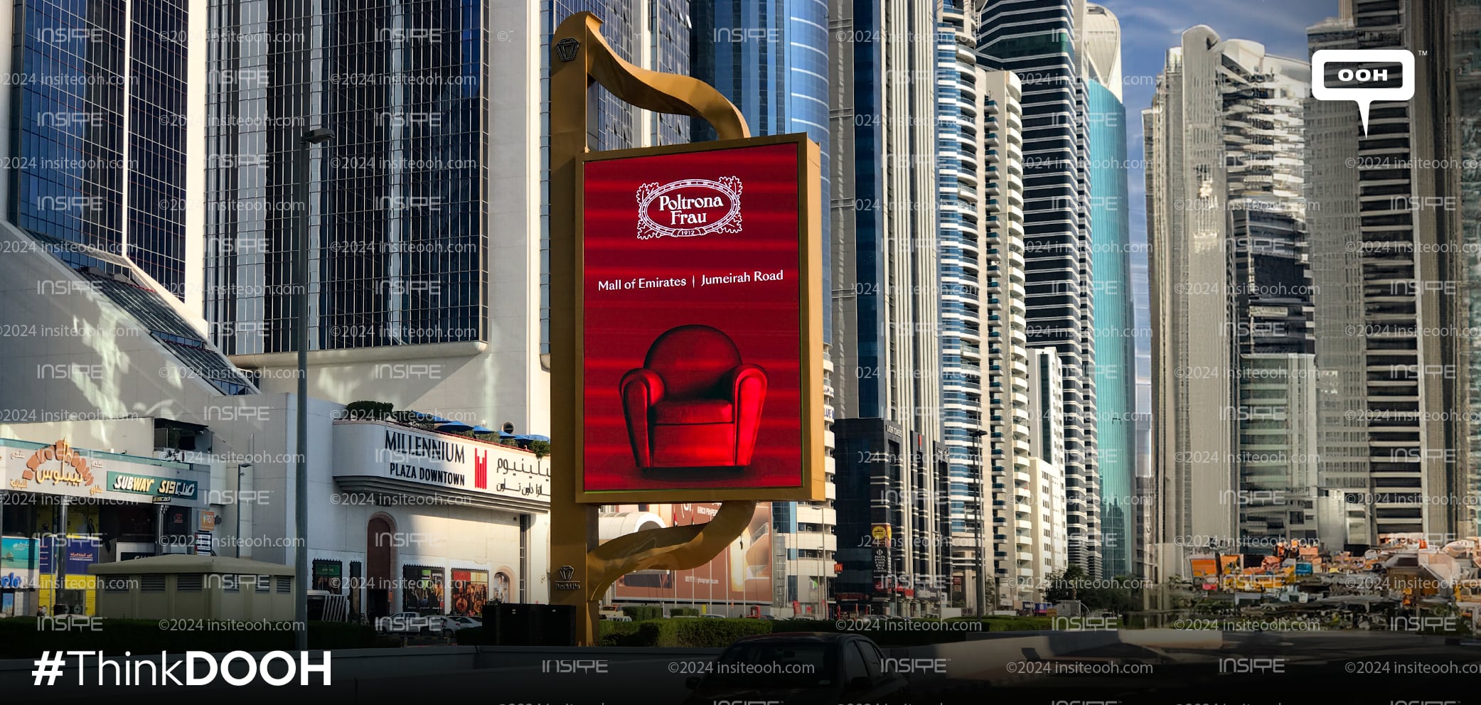 Poltrona Frau is New Open at Emirates Mall, An OOH Campaign to Show the ...