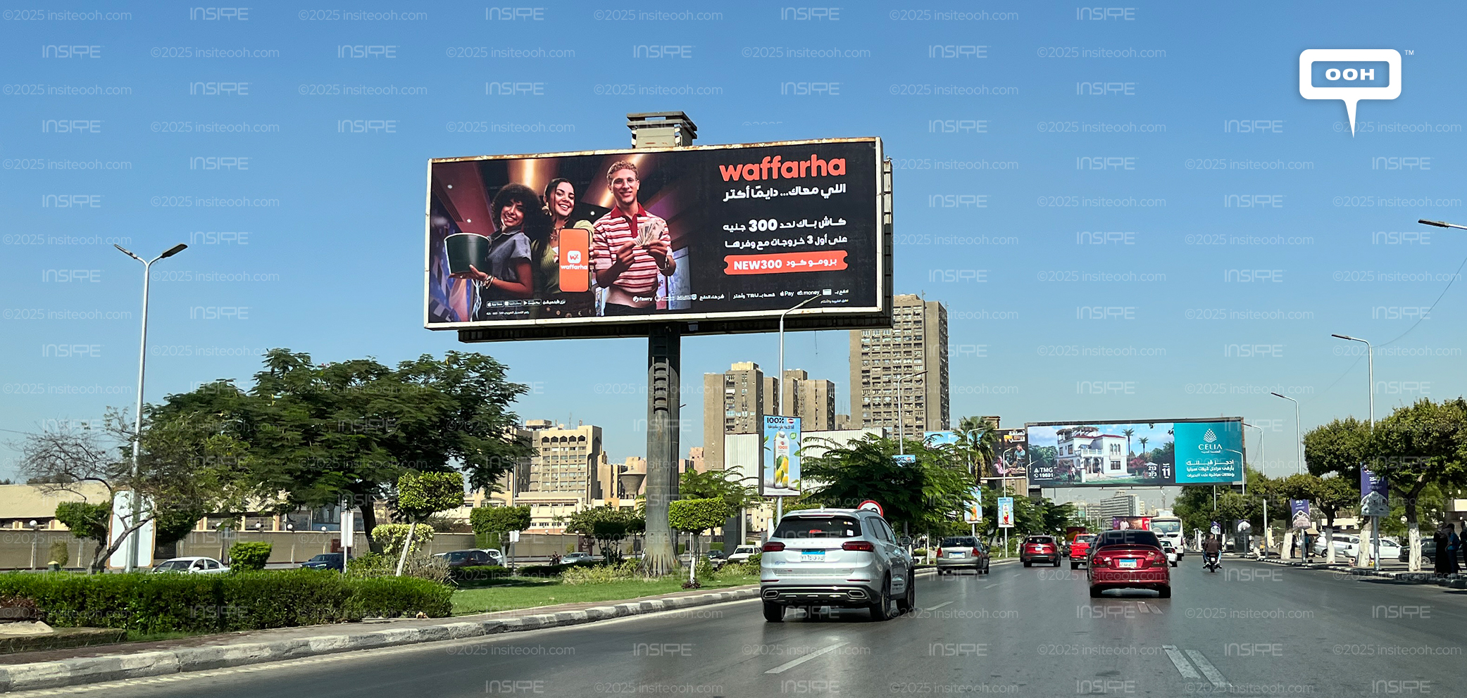 Cairo’s D/OOH Scene Welcomes Waffarha’s Cashback Treat Save Up to 300 EGP on Your First 3 ...