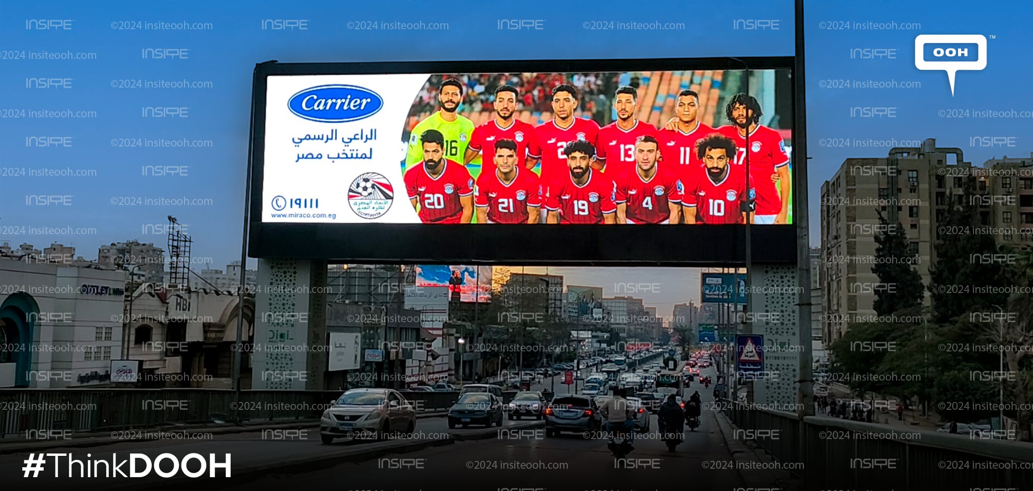 Proudly Soaring on OOH Spaces, Carrier, the Official Sponsor for the ...