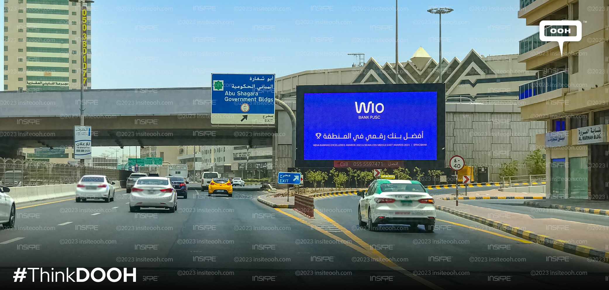 WIO Bank: Best Digital Bank Advertises on Dubai & Sharjah's OOH - INSITE OOH Media Platform