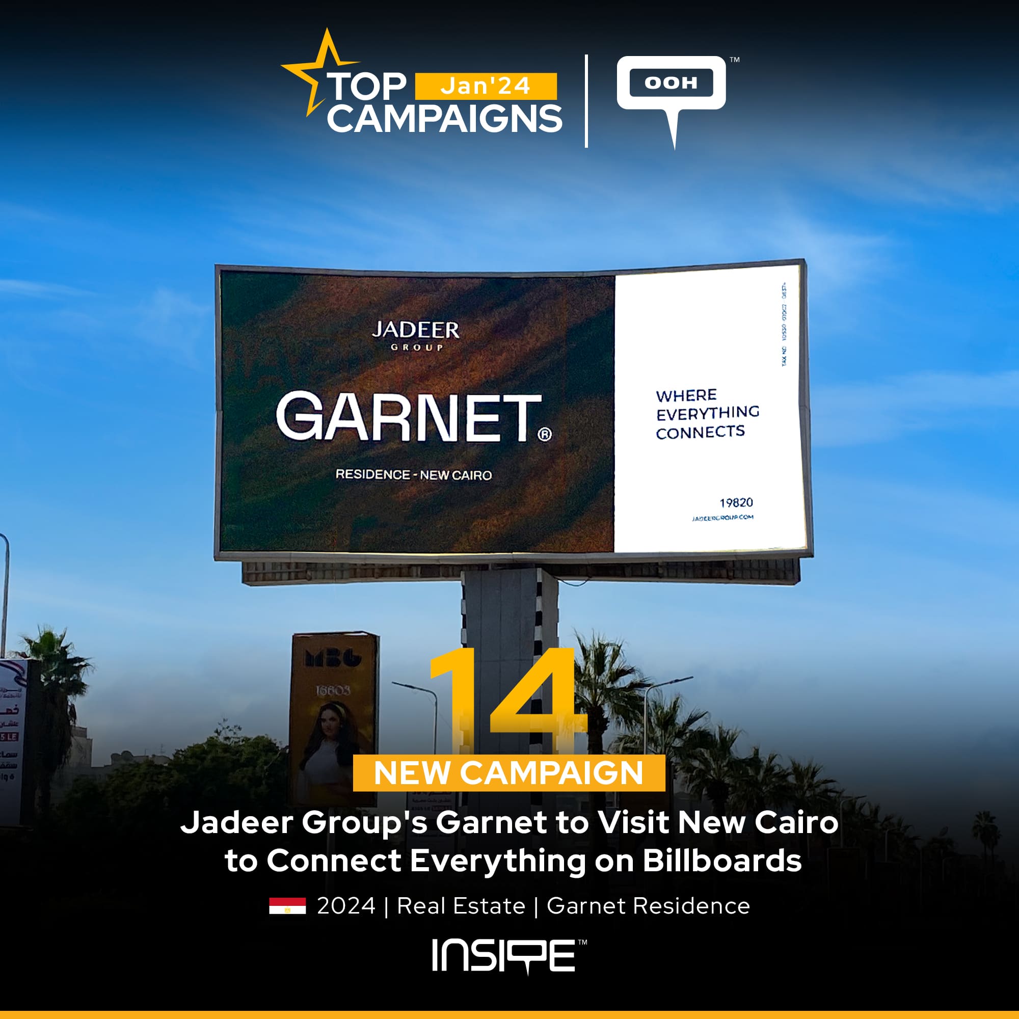 Real Estate Dominates OOH Advertising in Greater Cairo for January 2024 ...
