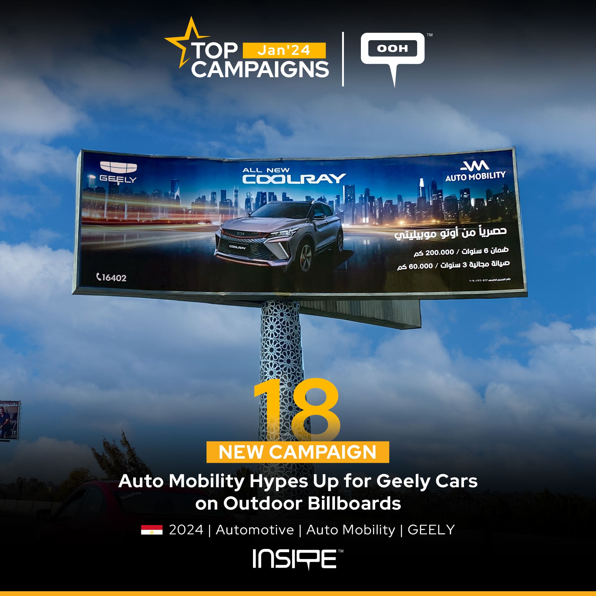 Real Estate Dominates OOH Advertising in Greater Cairo for January 2024 ...