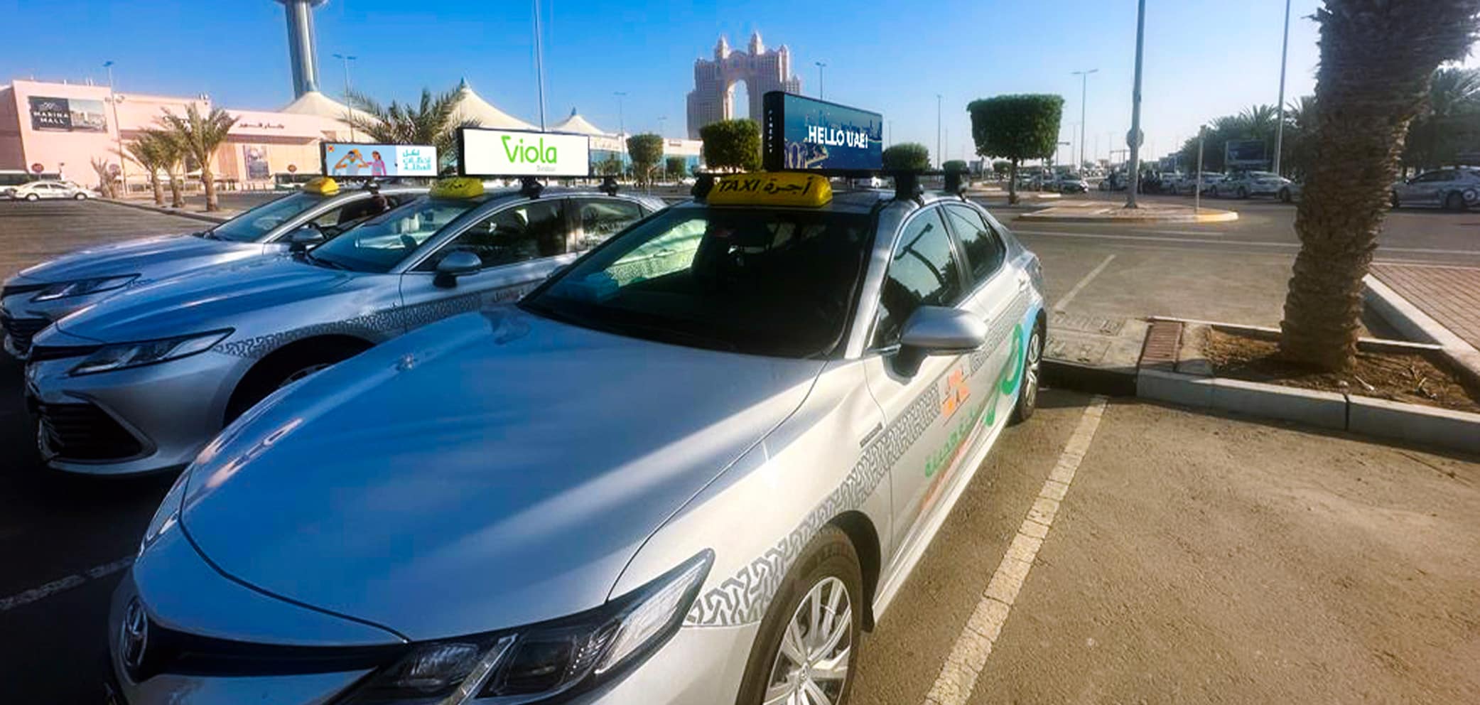 Viola Outdoor Launches Market-Leading Taxi-Top Digital Media Screens ...