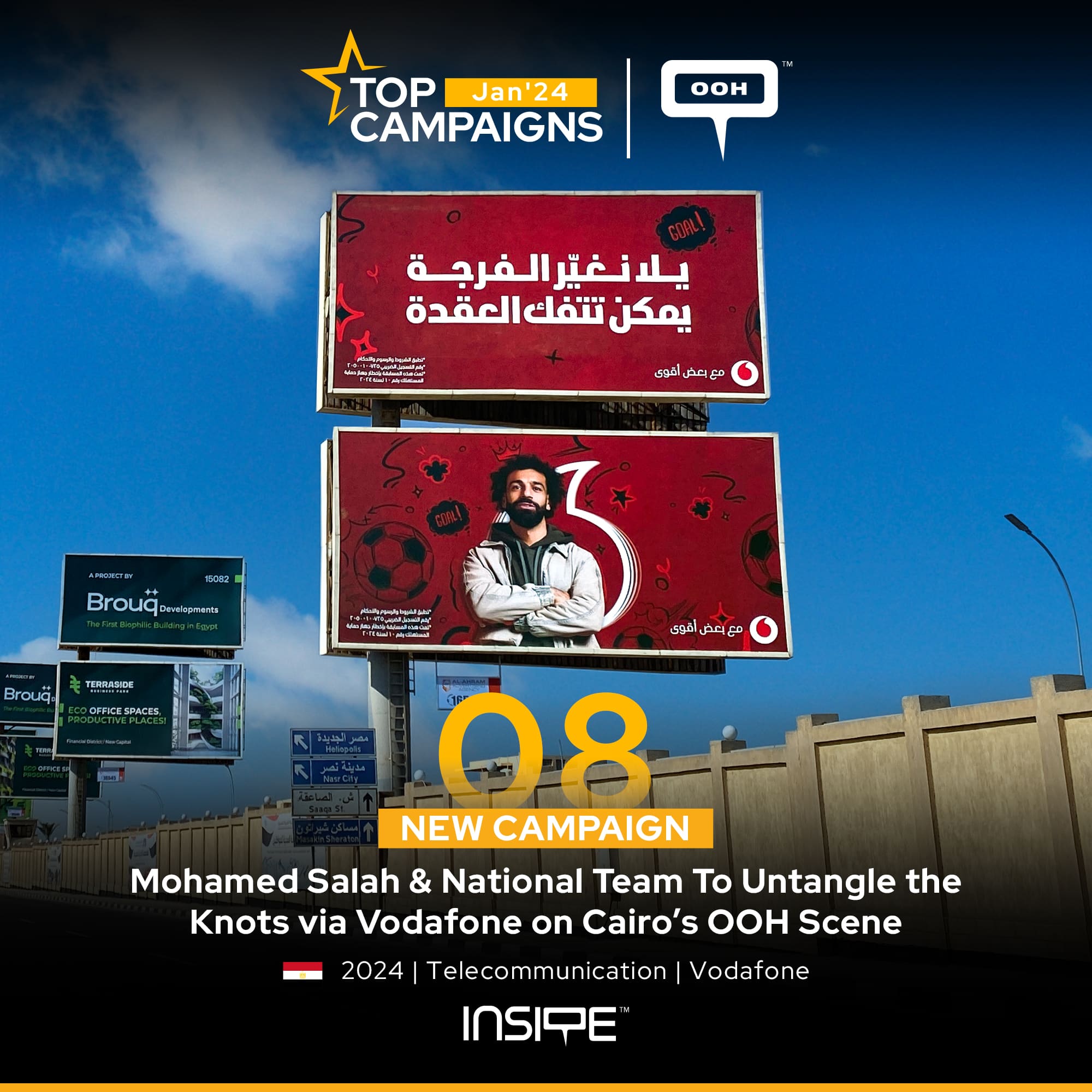 Real Estate Dominates OOH Advertising in Greater Cairo for January 2024 ...