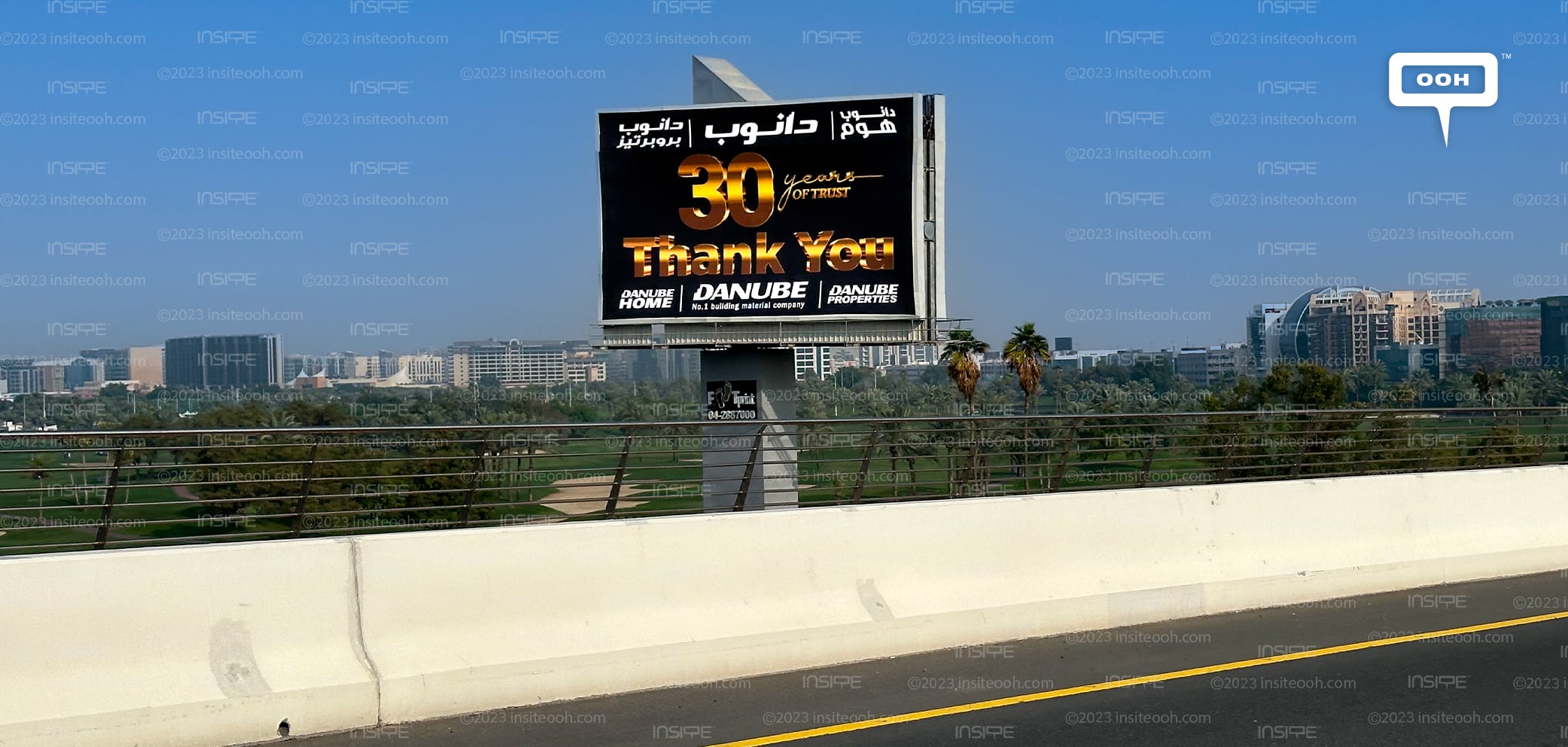 Danube Group Celebrates Its 30 Years of Trust With Gratitude on OOH ...
