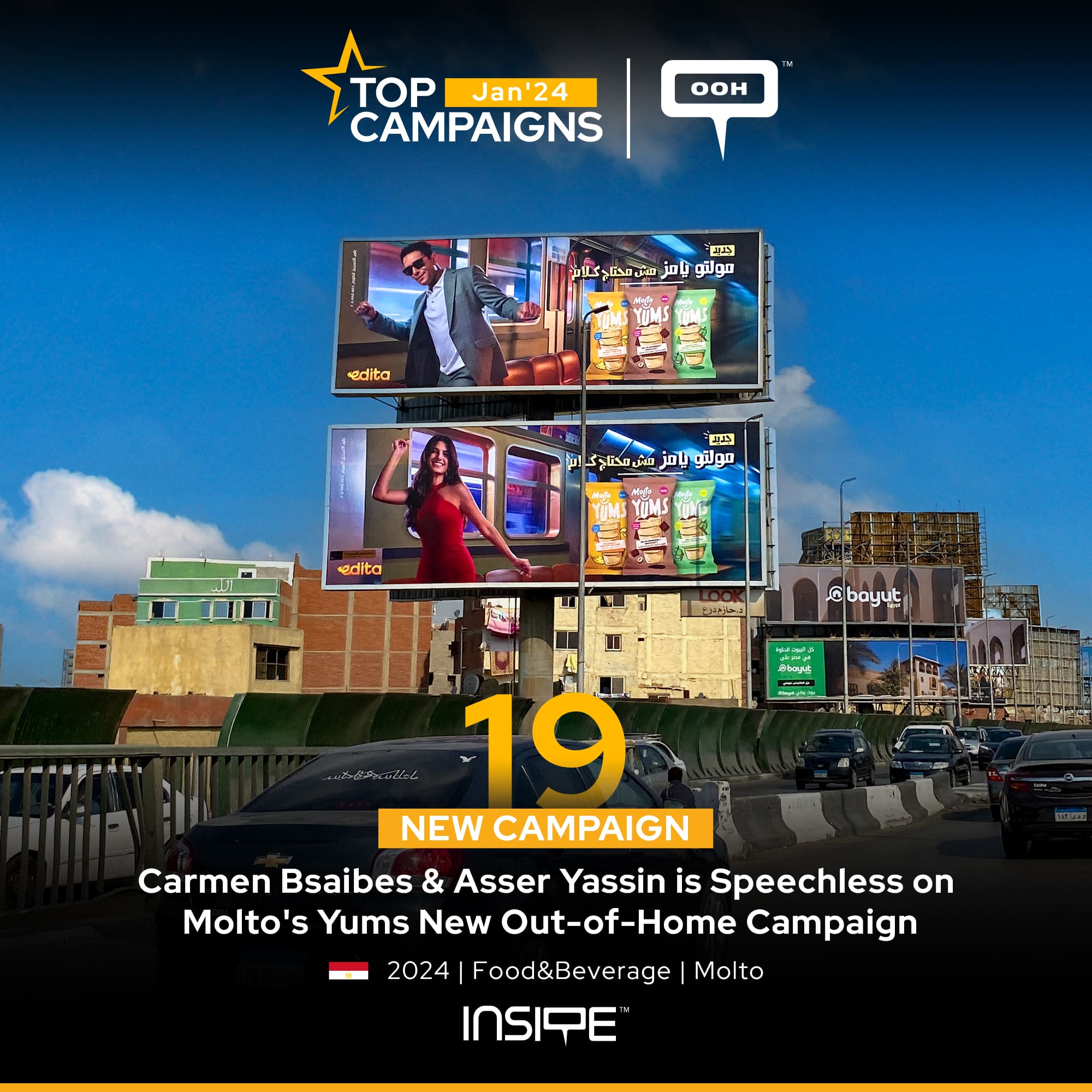 Real Estate Dominates OOH Advertising in Greater Cairo for January 2024 ...