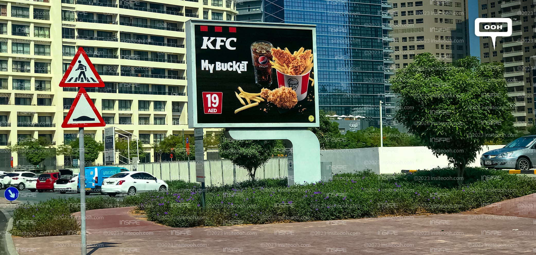 KFC's Newest Out-of-Home in Dubai to Promote the Delicious Bucket ...