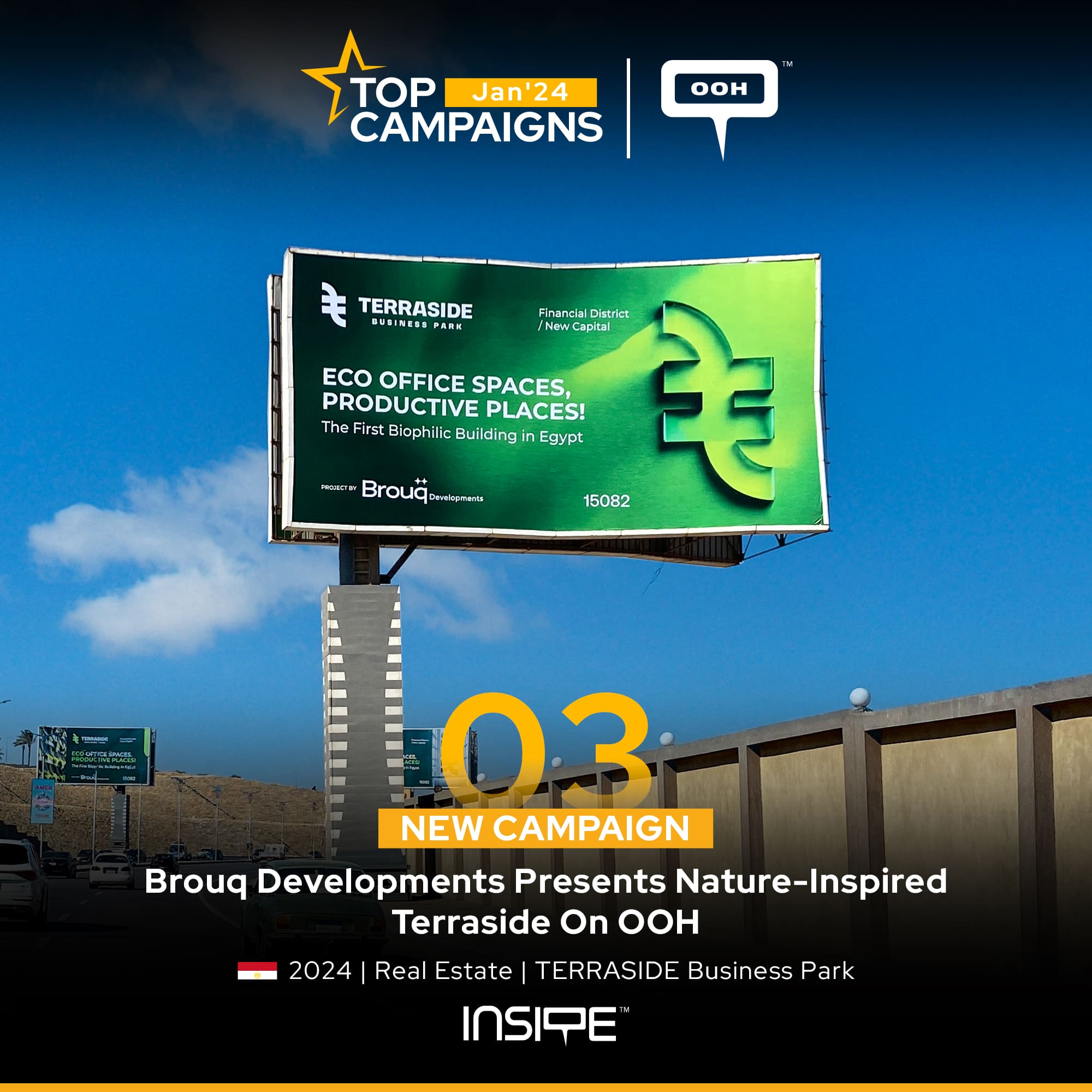 Real Estate Dominates OOH Advertising in Greater Cairo for January 2024 ...