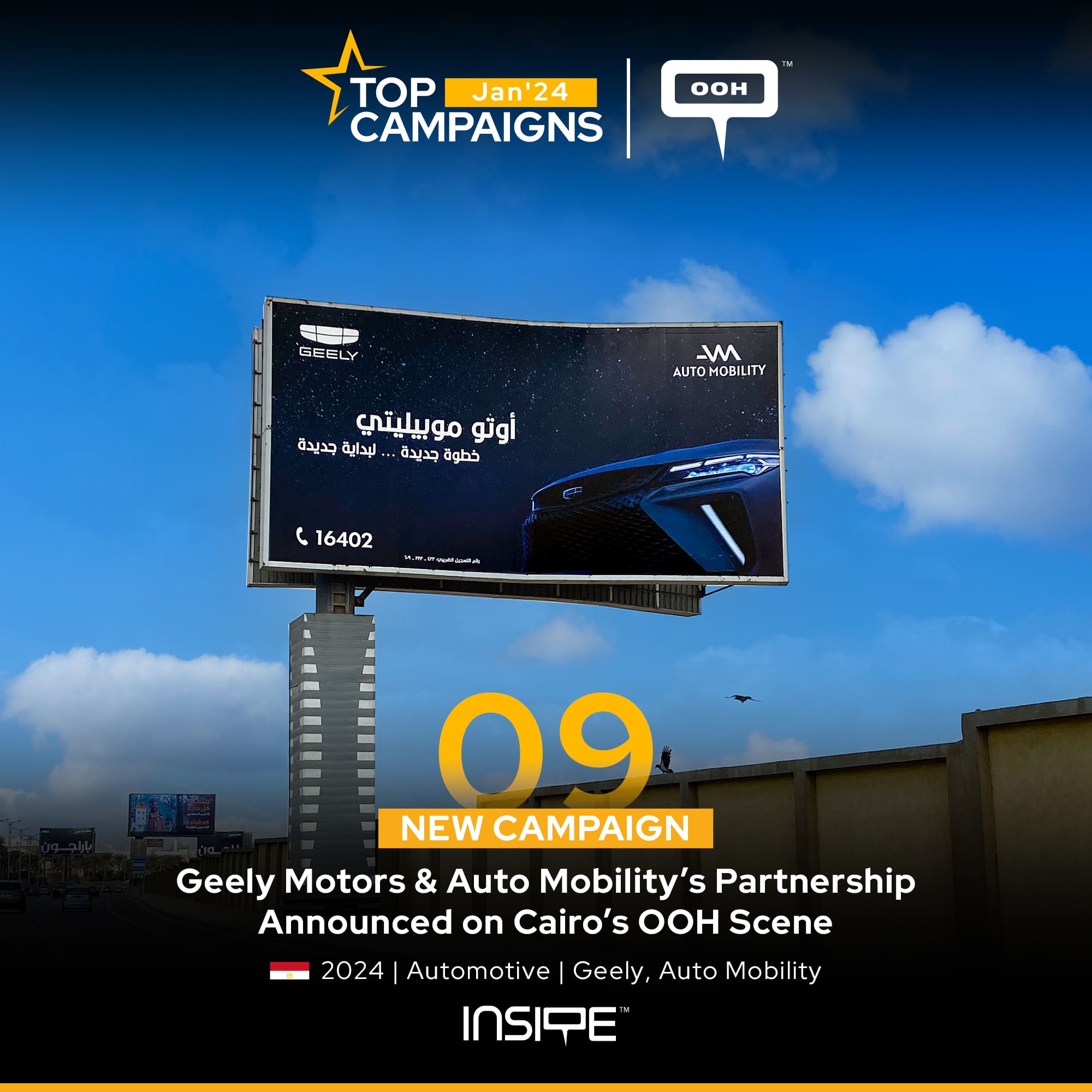 Real Estate Dominates OOH Advertising in Greater Cairo for January 2024 ...