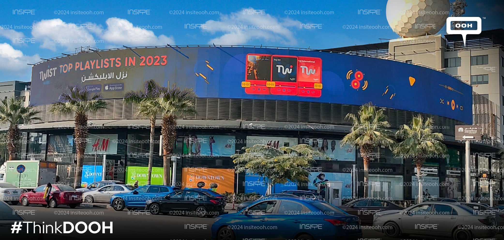 Get Your Groove On With Twist Music App, Launching a Vibrant OOH Campaign in Cairo - INSITE OOH ...