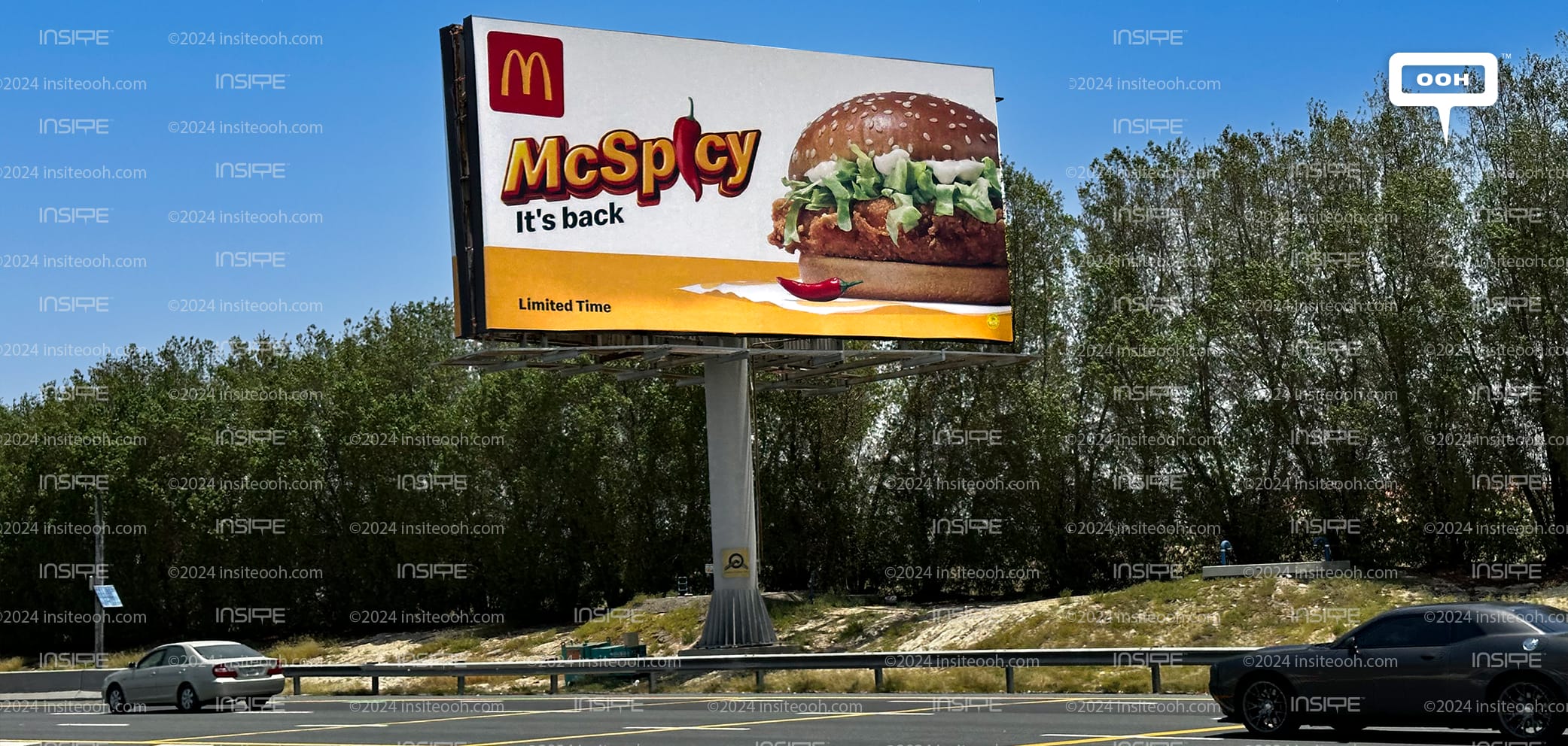 McSpicy Is Back at McDonald’s on UAE’s DOOH Advertising Arena - INSITE ...