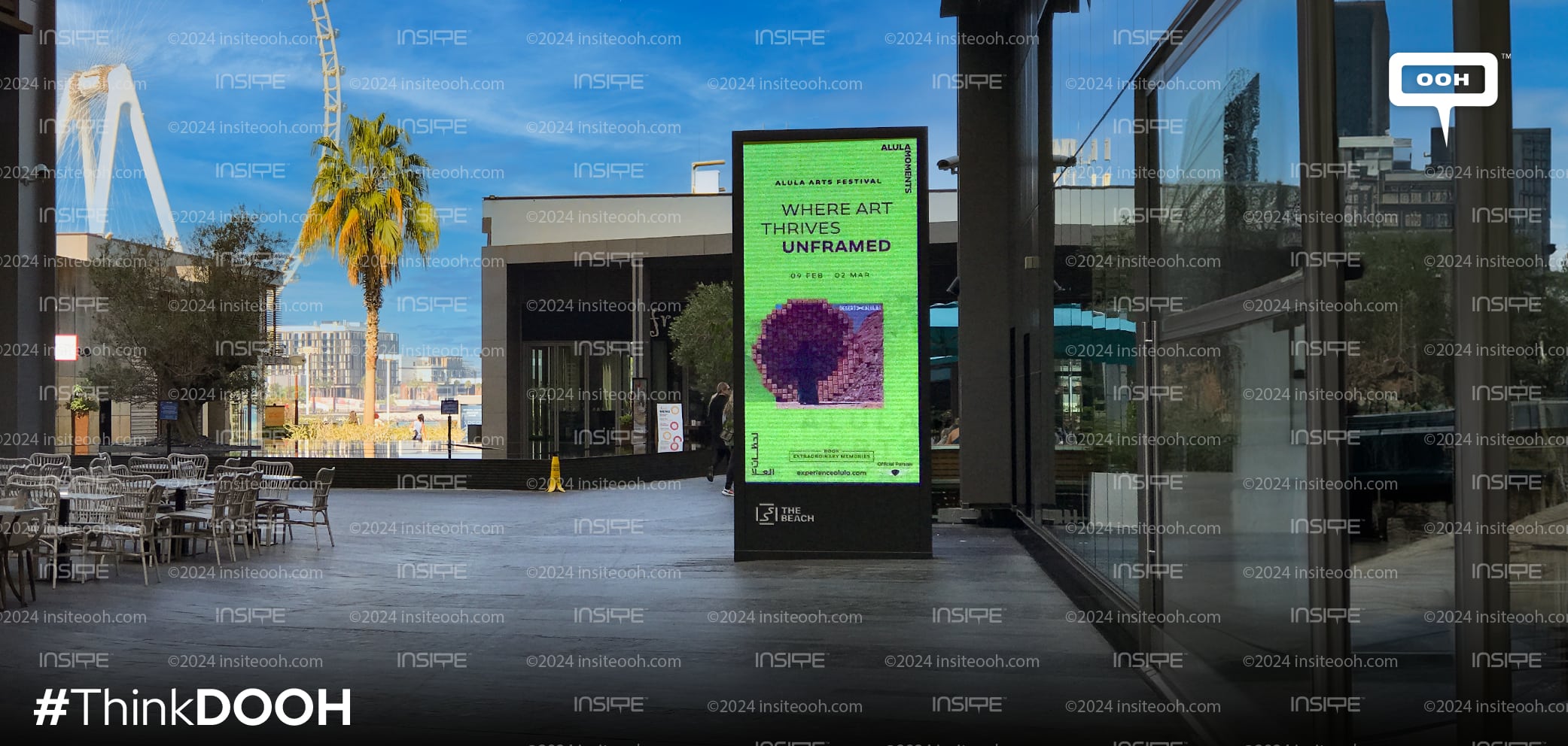 AlUla Arts Festivals 3rd Edition Hits DOOH Spots in UAE, for Art Lovers ...