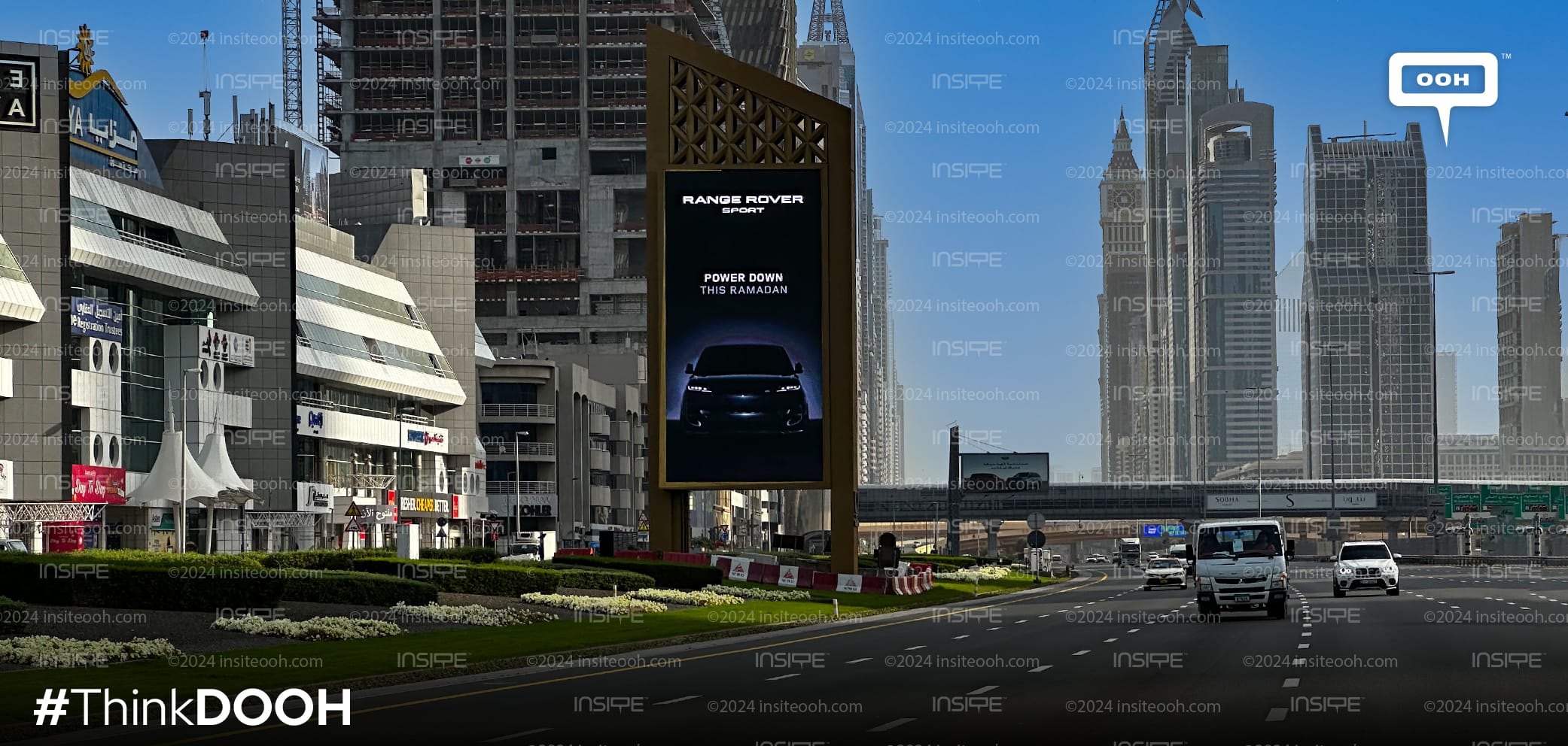 Range Rover Sport Powers Down This Ramadan on Dubai’s DOOH - INSITE OOH Media Platform
