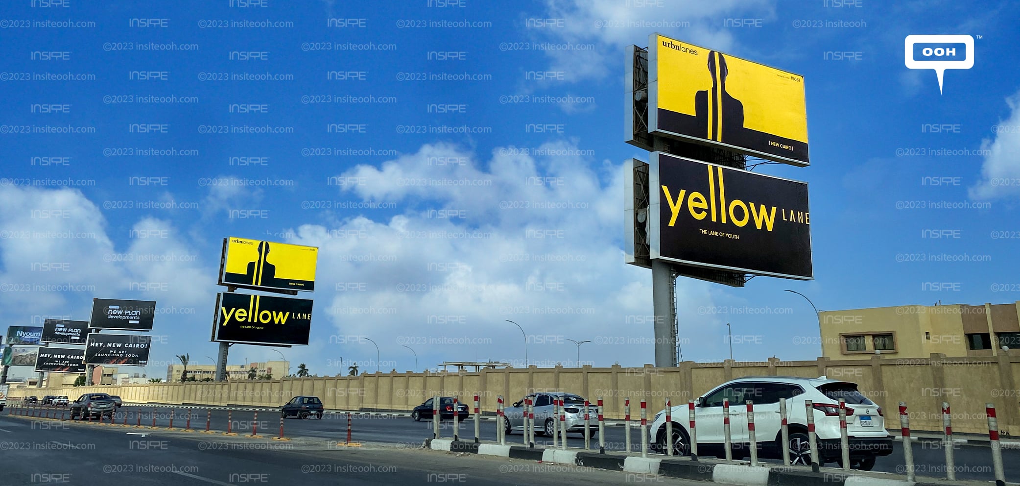 Urbnlanes Reveals the Yellow Billboards! Yellow Lane Project on OOH ...