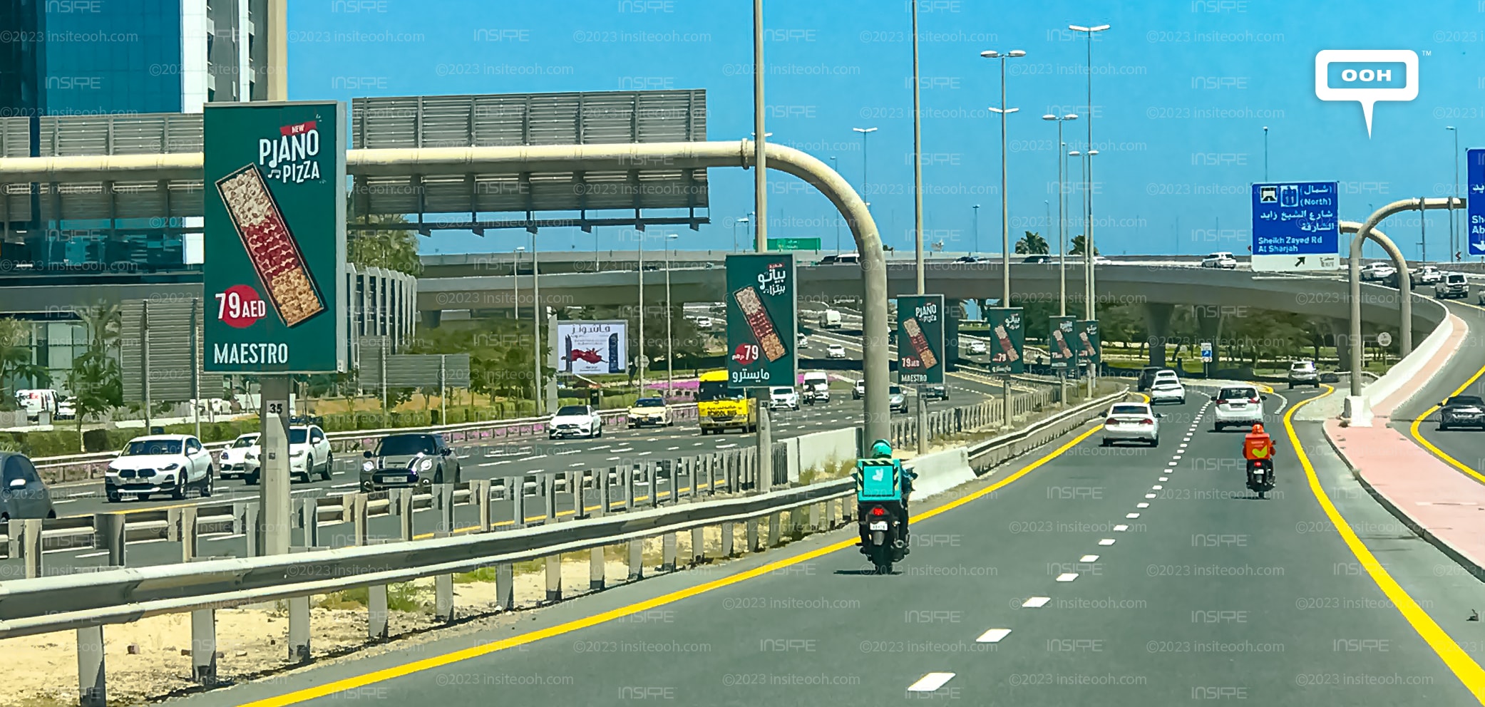 Maestro Pizza Promoting the New Piano Pizza Edition on Out-of-Home ...